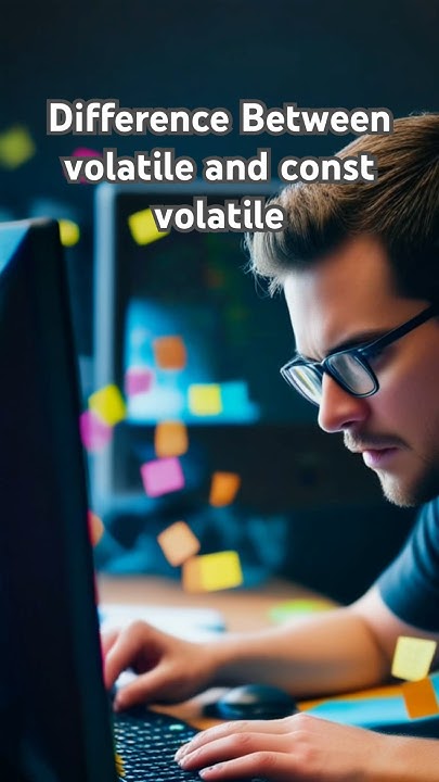 Difference Between volatile and const volatile #embeddedsystemstutorials - YouTube