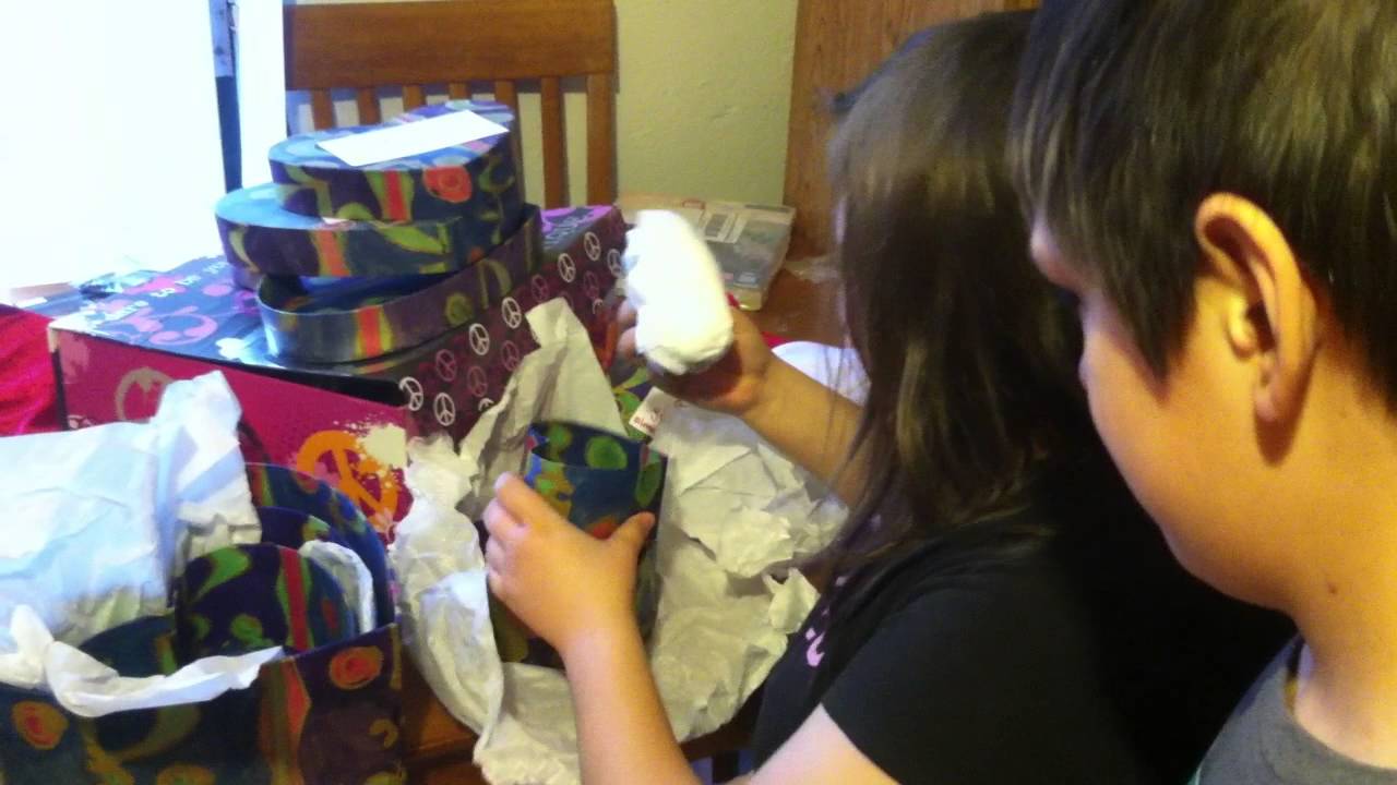Taylor heart boxes disguised gift card Christmas 2014 - YouTube