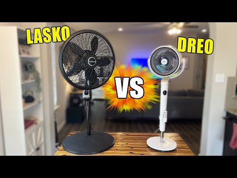 Dreo TurboPoly Fan 508S vs Lasko Pedestal Fan