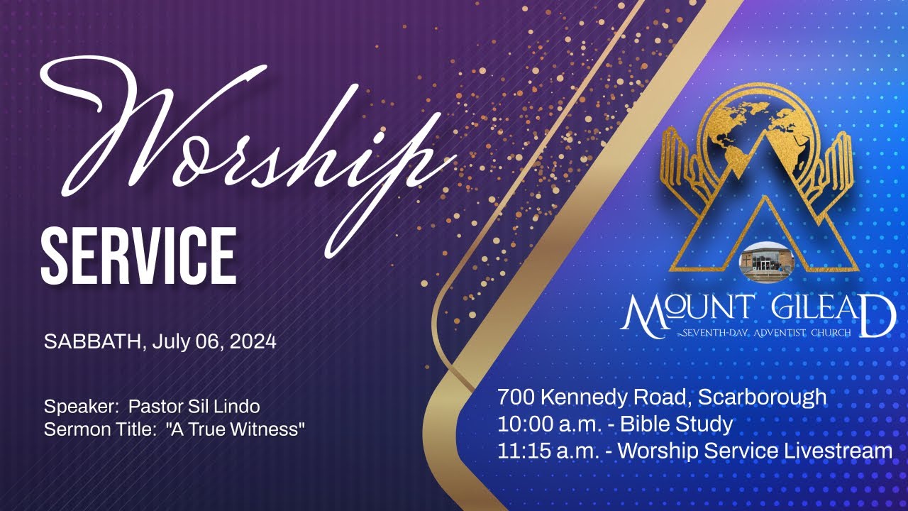 Worship Service - "A True Witness" - YouTube