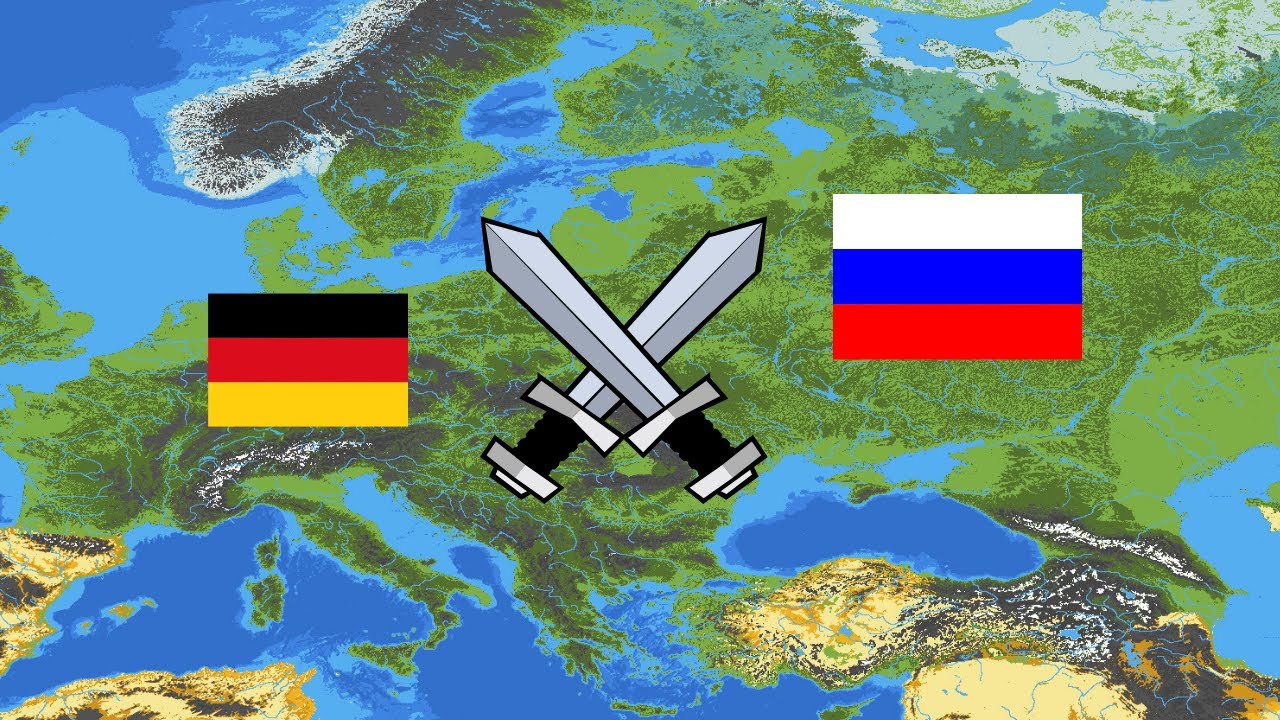 GERMANY vs RUSSIA - WorldBox Timelapse - YouTube