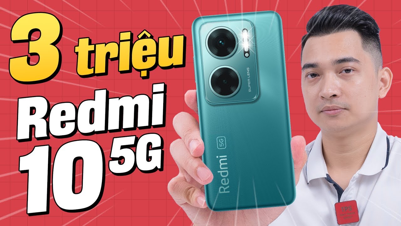 Smartphone 5G giá chưa tới 3 triệu? Trải nghiệm ngay Redmi 10 5G xem có gì !!! - YouTube