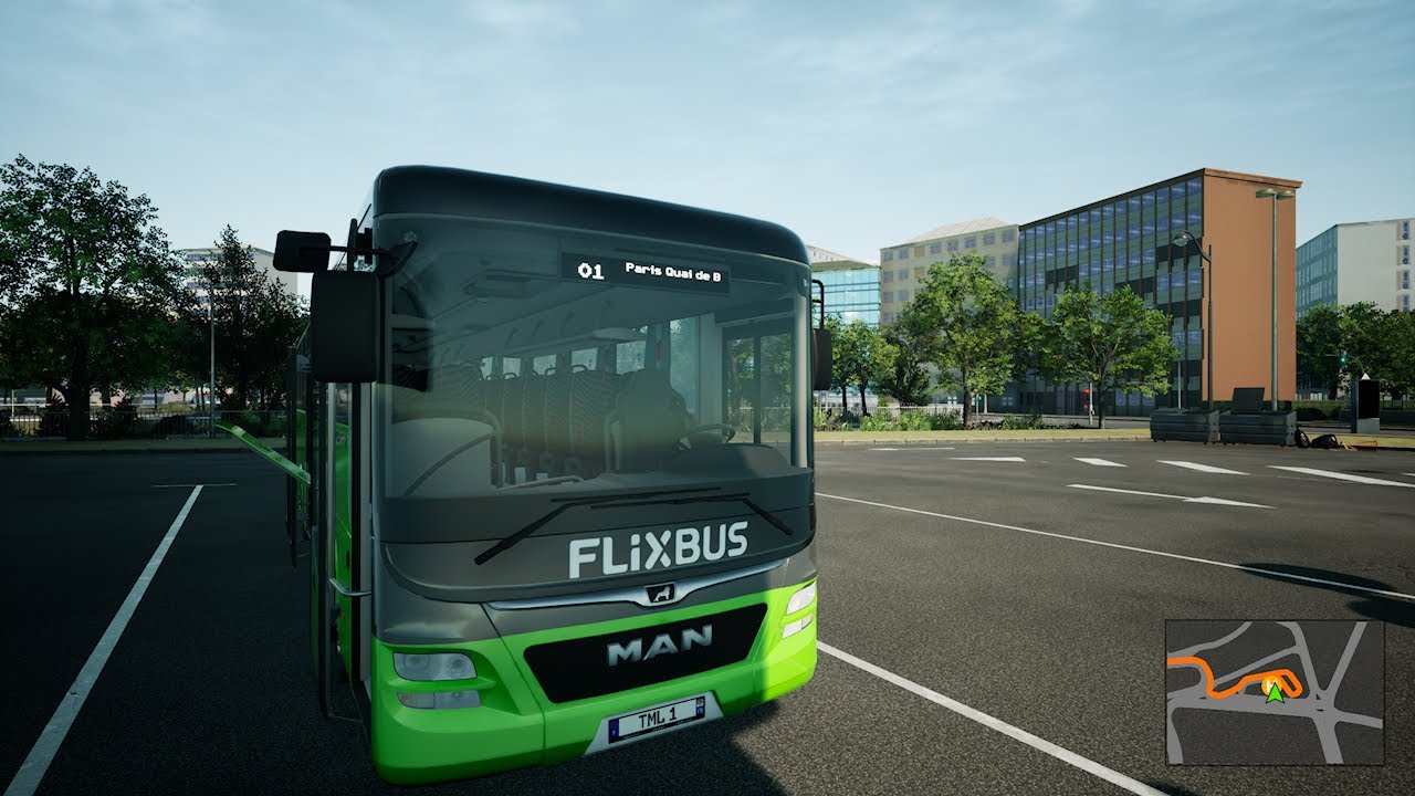 Fernbus Simulator | Paris to Paris Bercy - YouTube