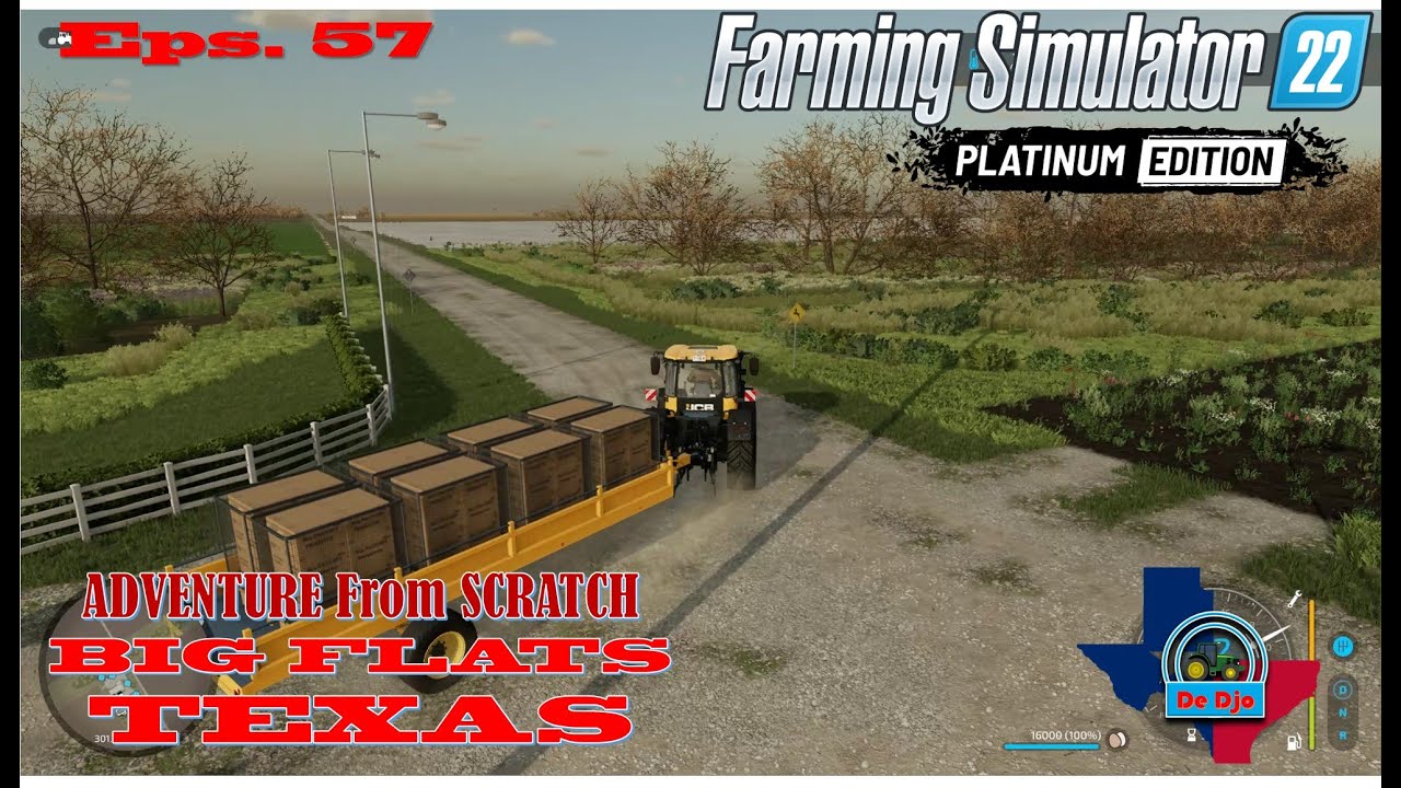 FS22 Big Flats TEXAS || Adventure From Scratch || Time lapse Episode 57 ...