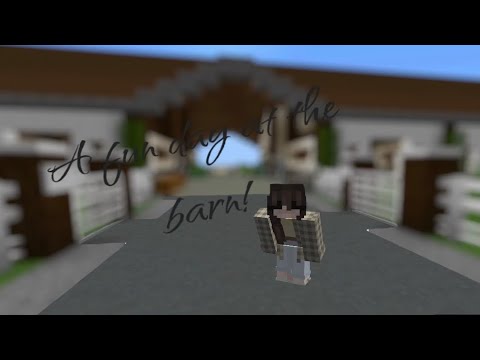 MEET THE HORSES AND OTHER THINGS! -Minecraft swem equestrian - YouTube