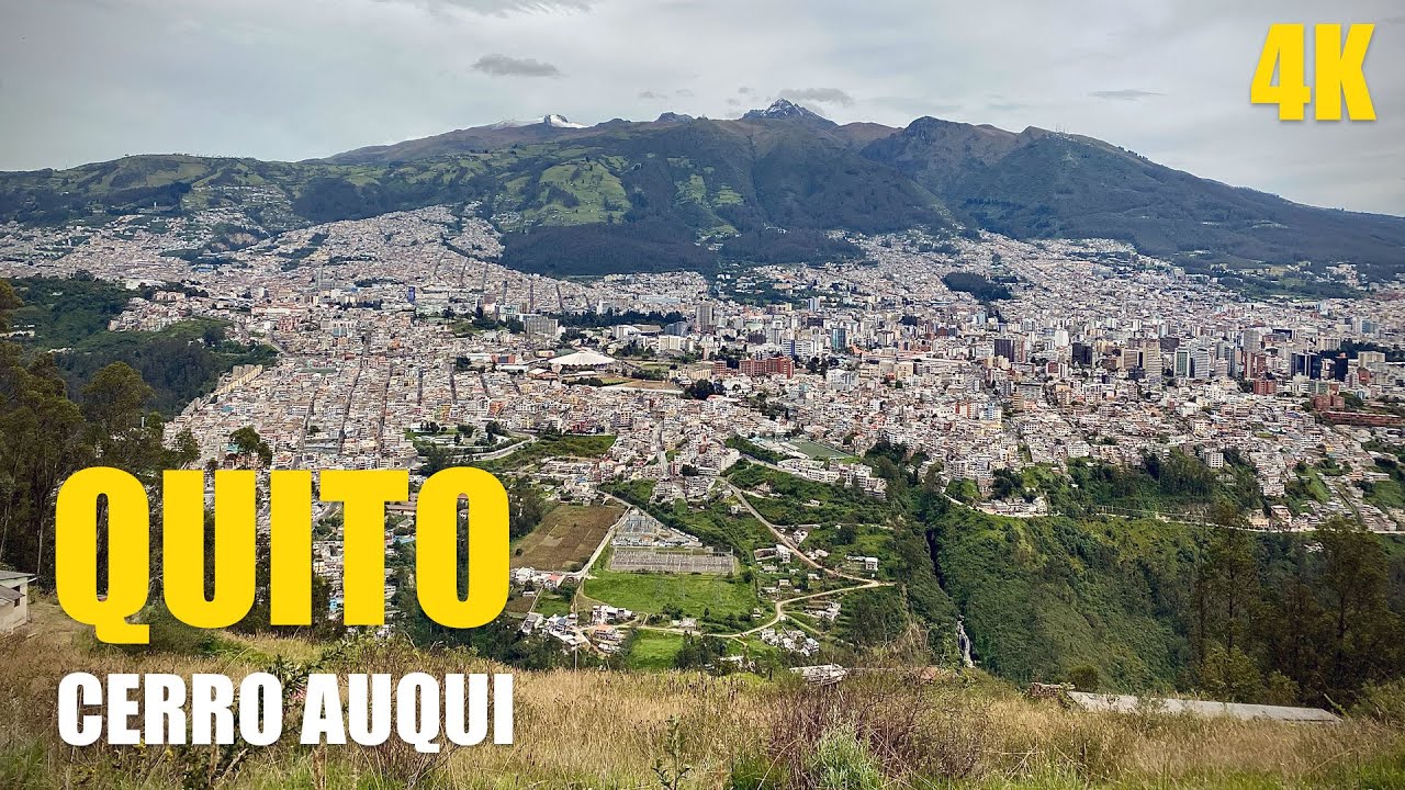 Vista Aérea del centro norte de Quito desde el Cerro Auqui - YouTube