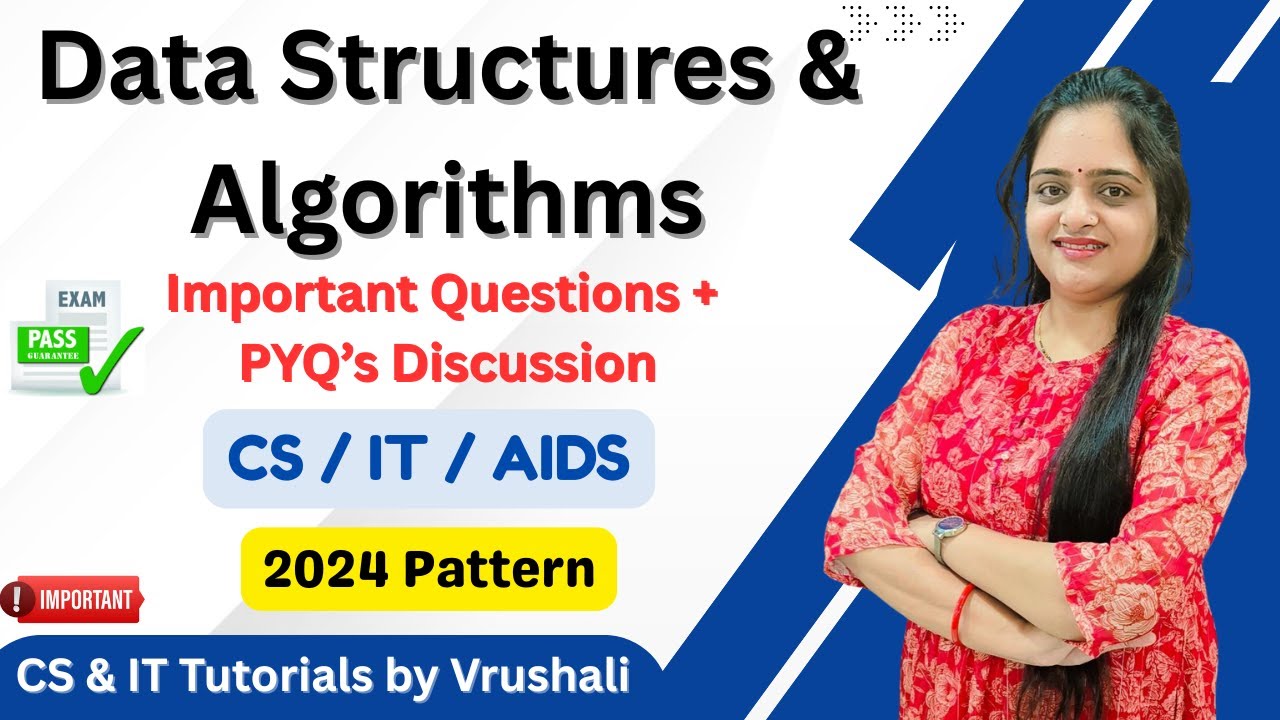Data Structure & Algorithm Unit-Wise IMP Questions | CS | IT | AIDS ...