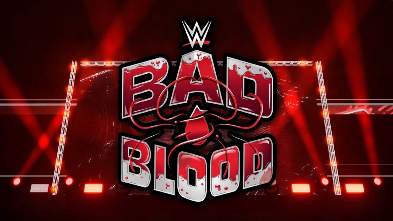 WWE BAD BLOOD 2024 CUSTOM STAGE ANIMATION: by WWE STAGE 2024 - YouTube