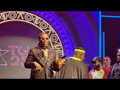 Stonebwoy Artist of The Year Performance at the TGMA 25 - YouTube