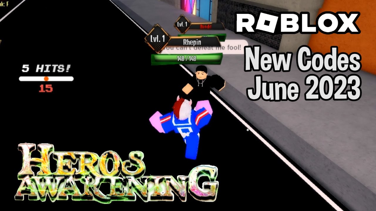 Roblox Heroes Awakening New Codes June 2023 - YouTube