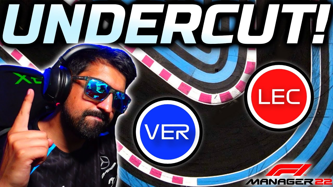 F1 Manager 23 Race Strategy - How To Undercut! - YouTube