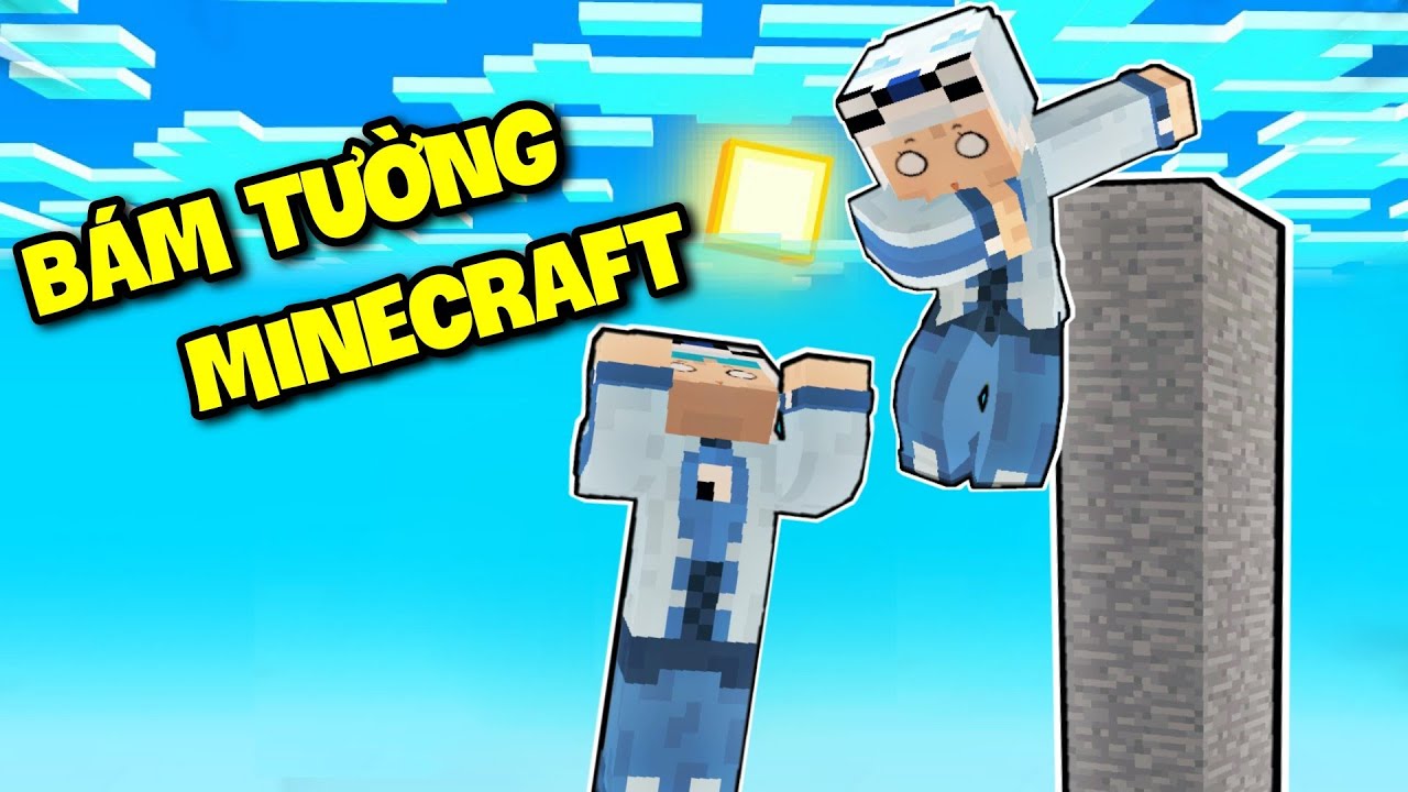 MÈO BÉO THỬ THÁCH BÁM TƯỜNG TRONG MINECRAFT LẦN ĐẦU PARKOUR CÓ THỂ BÁM ...
