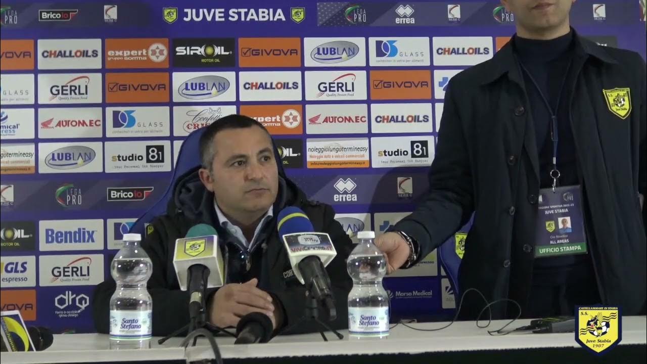Juve Stabia-Catanzaro 1-4, Giuseppe Langella in conferenza stampa - YouTube