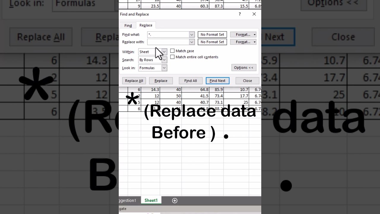 Excel Tips And Tricks How To Remove Numbers Before Text In Microsoft Excel Tips And Tricks How To Remove Numbers Before Text In Microsoft