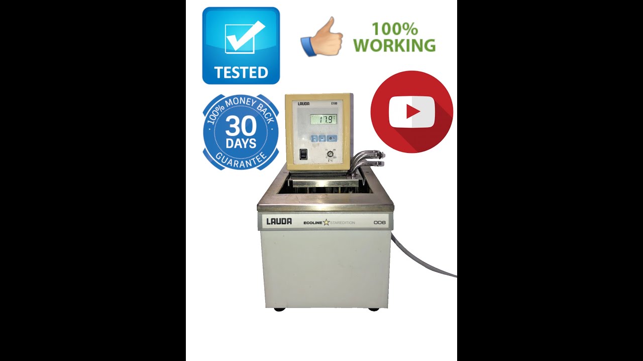 Lauda E100 Heater Controller w/ Ecoline Star Edition 006 Circulating ...