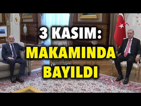 3 Kasım'da makamında bayıldı.. | Tarık Toros | Manşet | 11 Kasım 2021