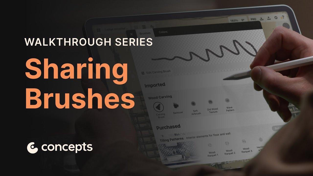 Walkthrough Series: Sharing Brushes - YouTube