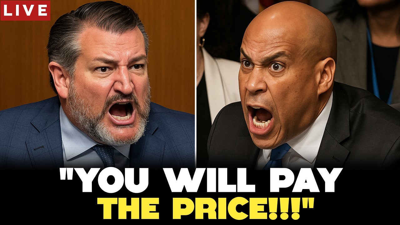 🔥Ted Cruz DESTROYS Cory Booker & Other Dem Senators - YouTube