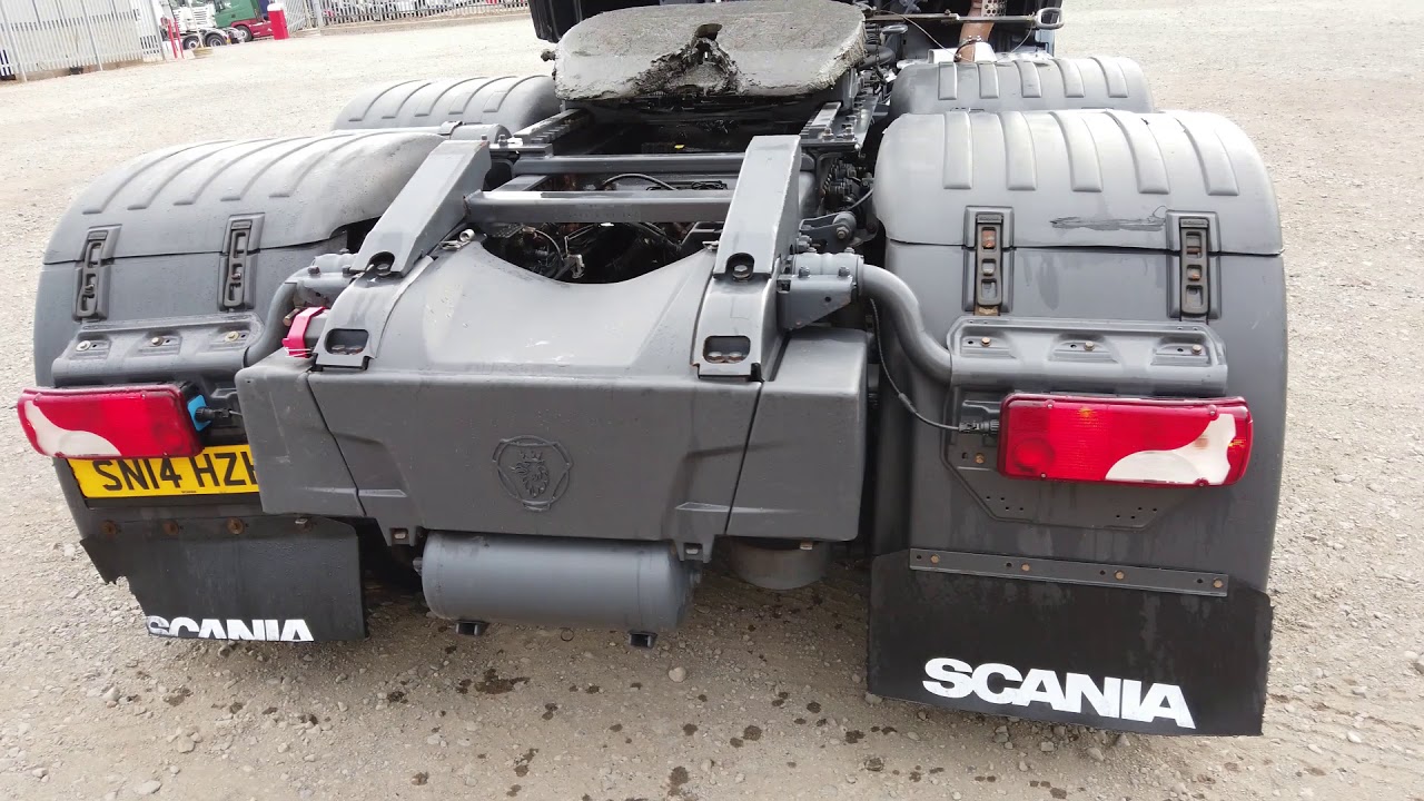 SCANIA R490 (SCR) *Eu-6* HIGHLINE 6x2 TRACTOR UNIT 2014 SN14 HZH - YouTube