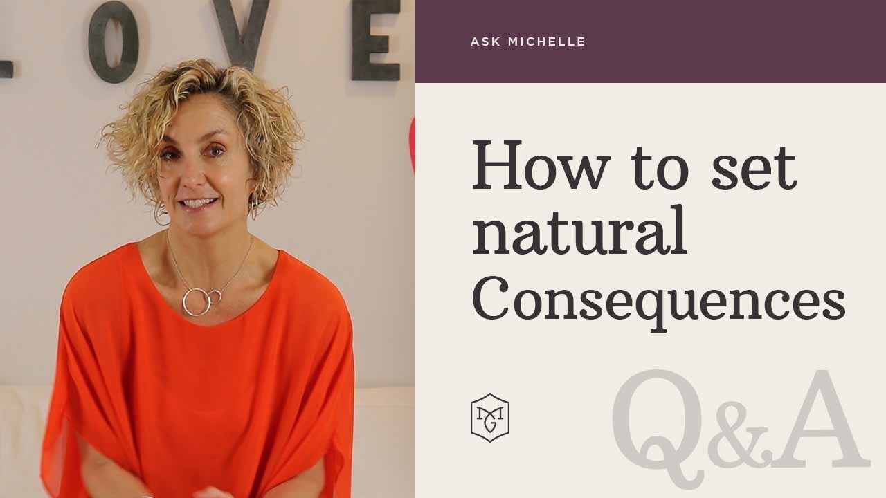 How To Set Consequences for Kids - Michelle Gambs Q&A - Consequences ...