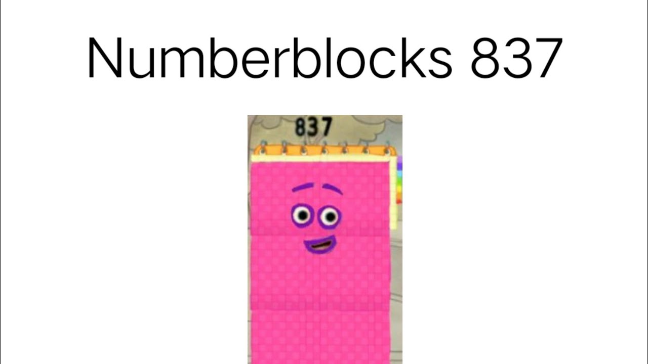 Numberblocks 837 - YouTube