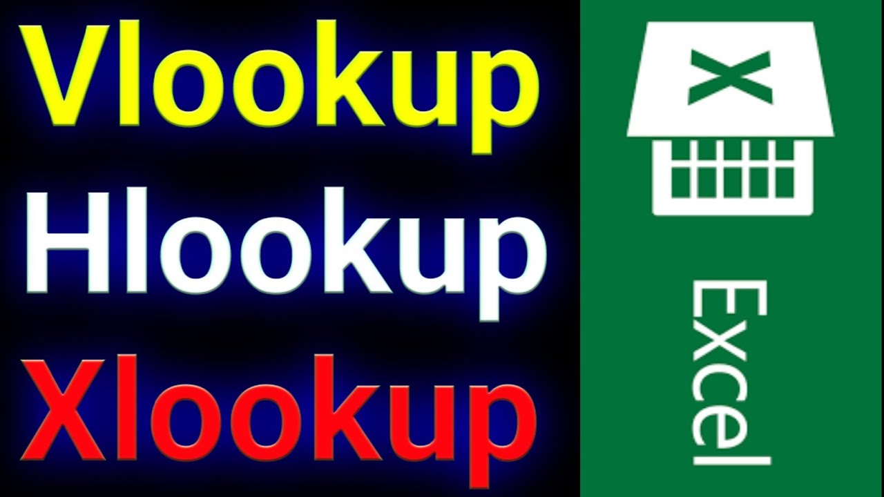 Excel Best Example Vlookup Hlookup Xlookup Youtube 1294