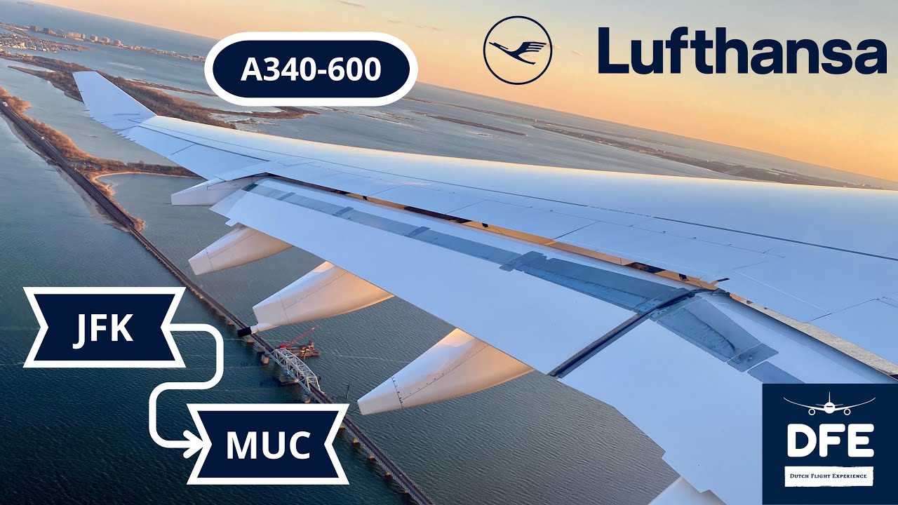 *last flight!* | A340-600 | Lufthansa | New York JFK - Munich - YouTube
