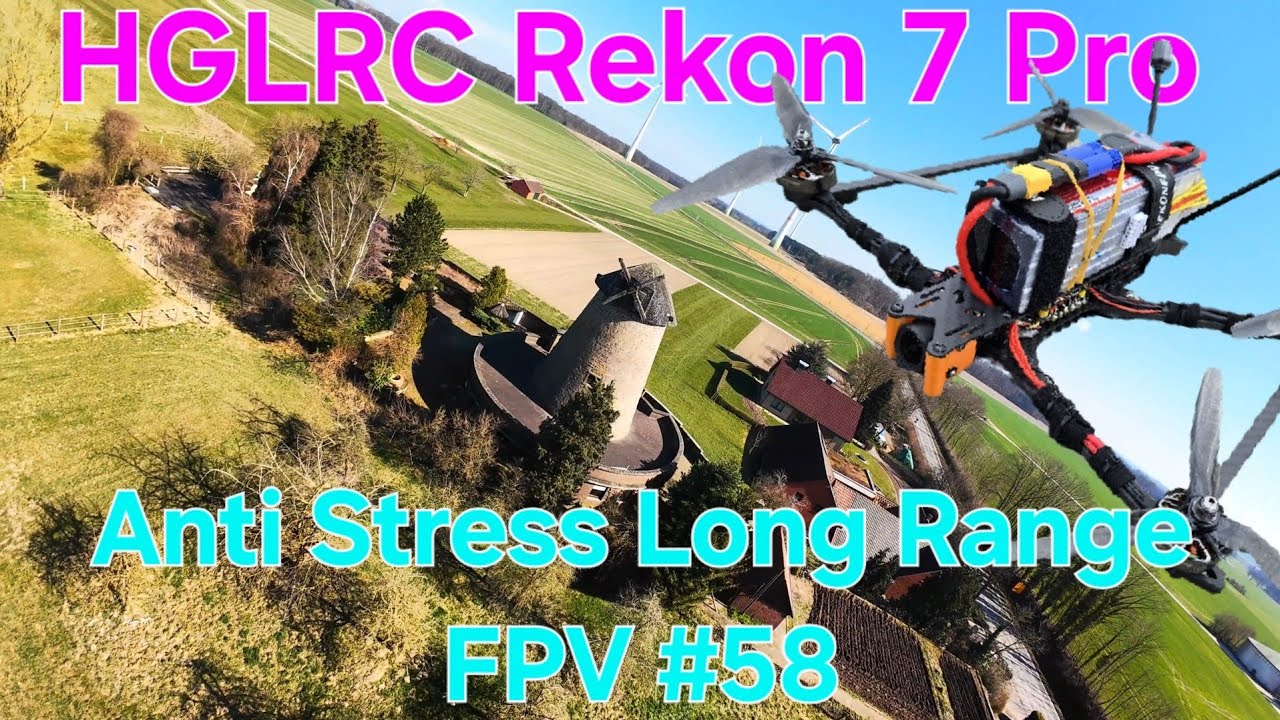 FPV Drone Long Range Flight - HGLRC Rekon 7 Pro - DJI O4 Pro - it's ...