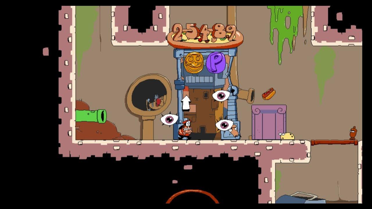 Pizza Tower lap 3 mod peppibot factory - lapped rank - YouTube