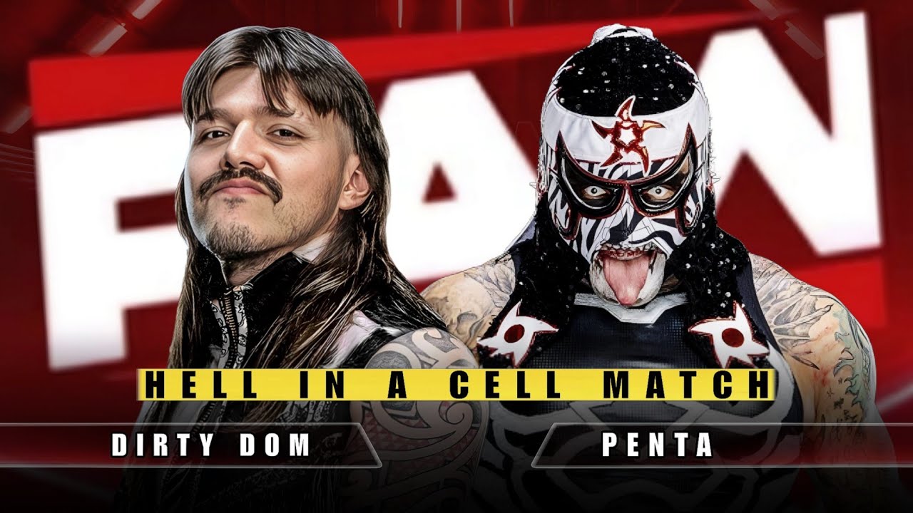 Hell in a Cell | Dominik Mysterio vs Penta Full Match | WWE RAW ...