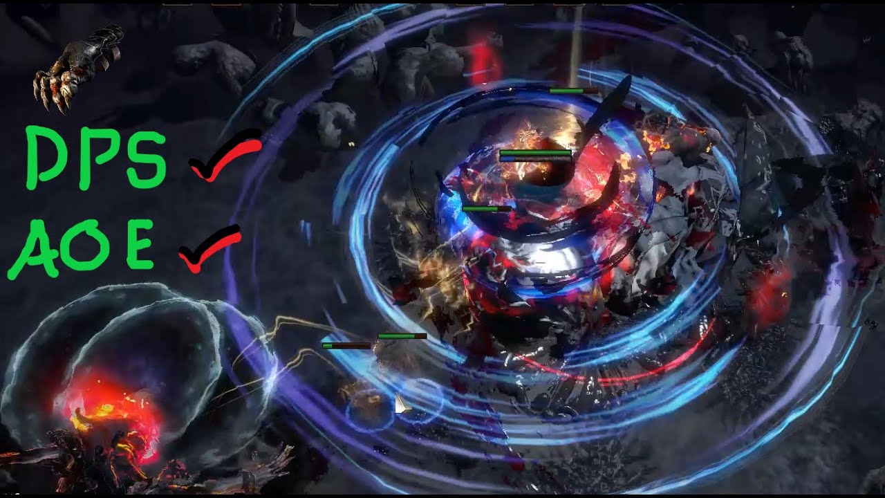 POE | 3.7 Cyclone Slayer Claw Dual V.2 Vs Uber elder - YouTube