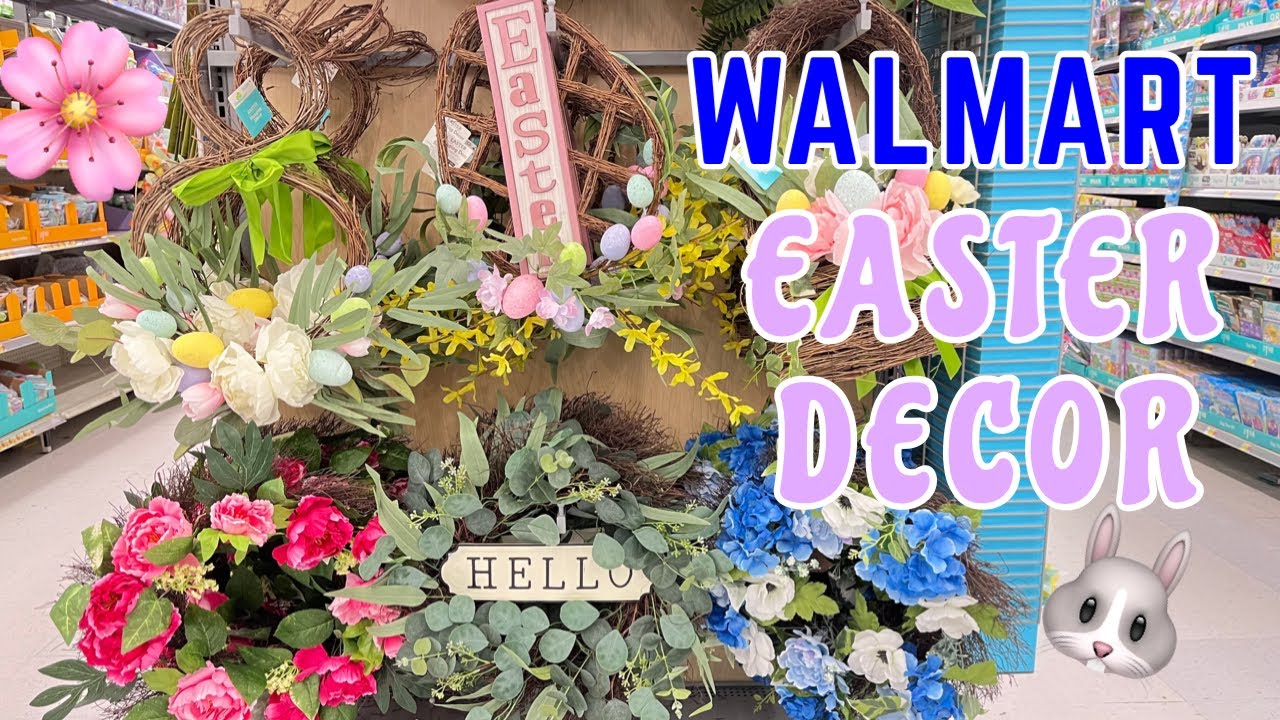 WALMART EASTER DECORATIONS 2022 | COME BROWSE WALMART EASTER DECOR WITH ...