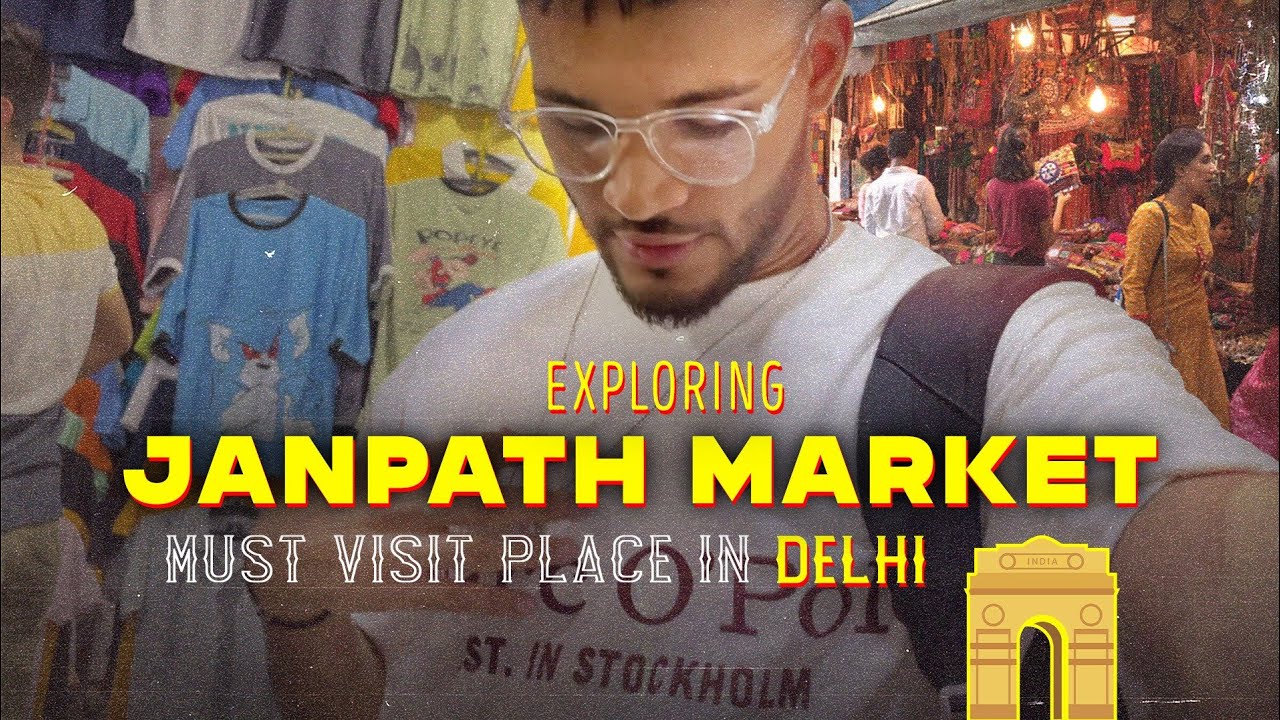 Janpath market || must visit place || - YouTube
