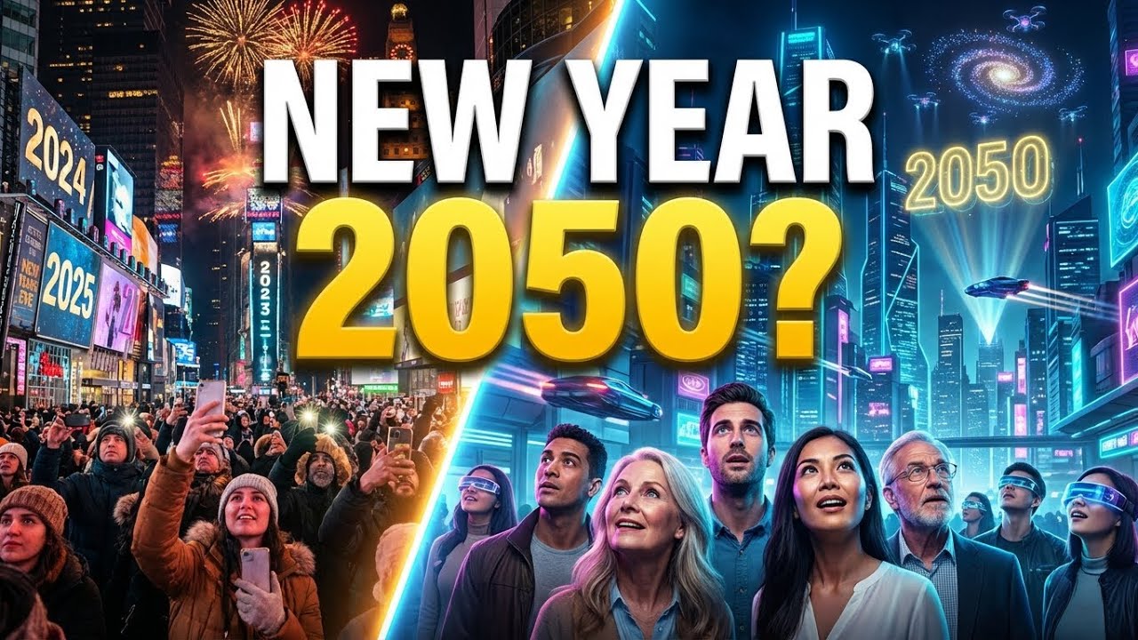 New Year 2050: You Won't Believe How We’ll Celebrate! - YouTube