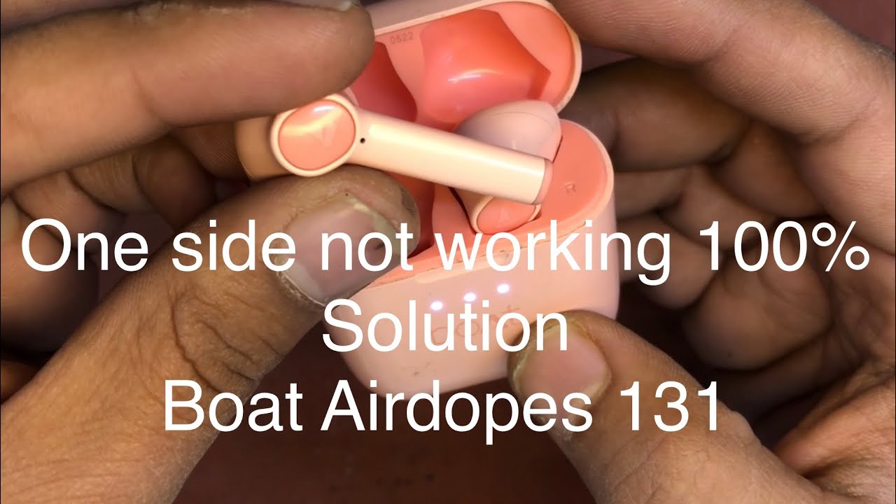 Boat Airdopes 131 One Side Not Working YouTube boat-airdopes-131-one-side-not-working-youtube