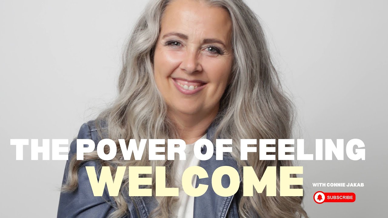 The Power of Feeling Welcome - How THIS helps decrease anxiety - YouTube