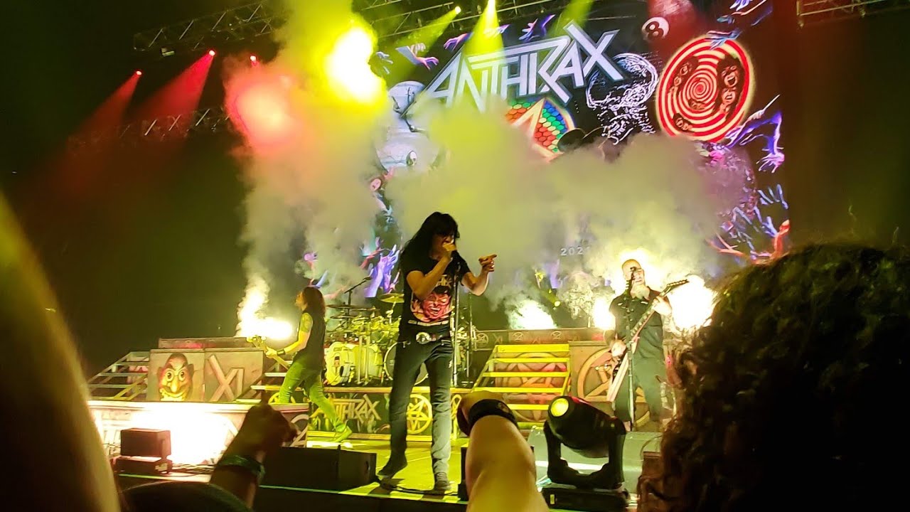 Anthrax 40th Anniversary Tour Full Set Live In San Antonio, TX 2/10 ...