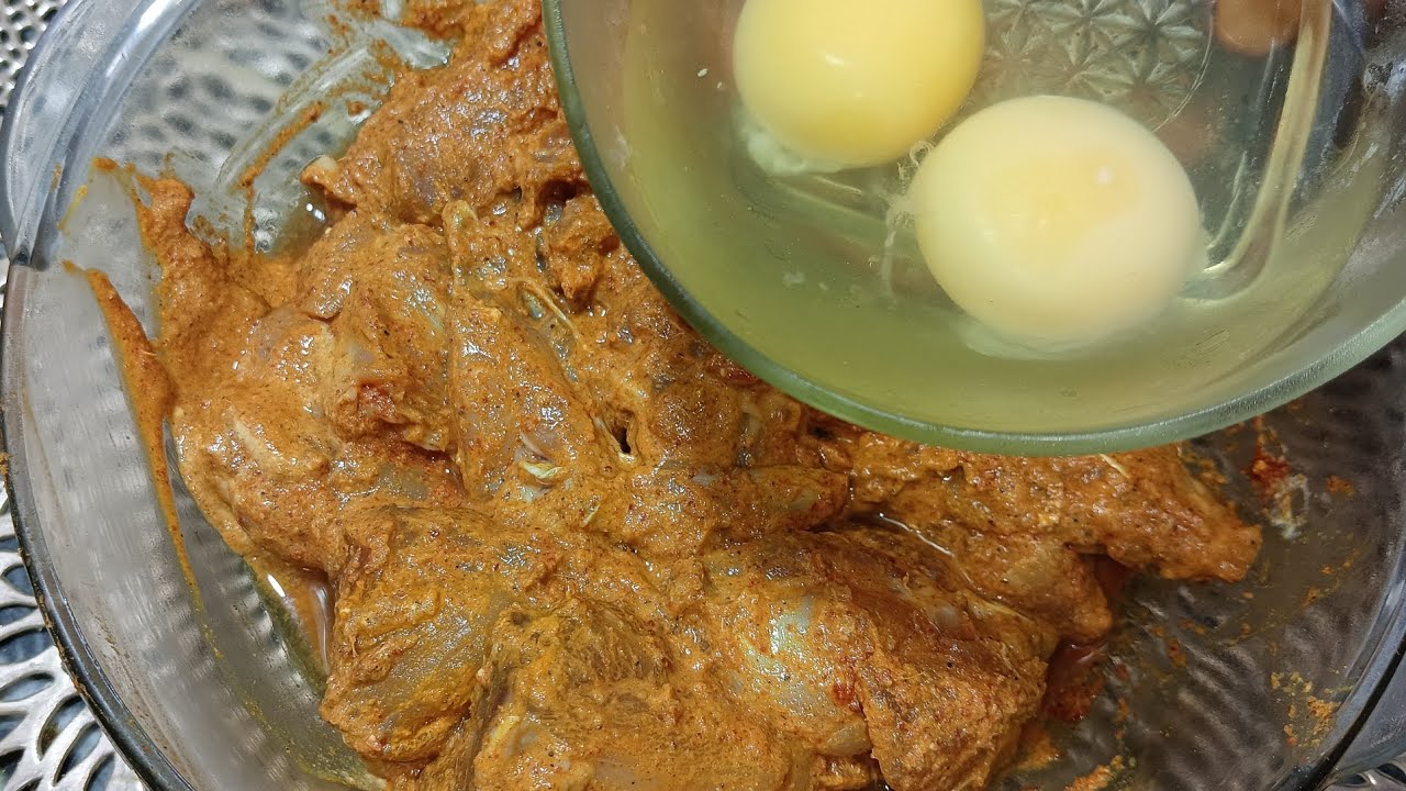 Anda Fry Chicken Masala | Anda Chicken Masala Recipe | Chicken korma ...