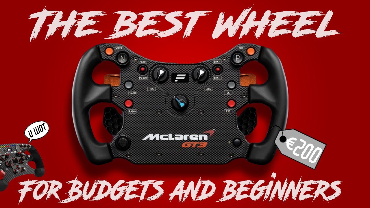 Fanatec McLaren GT3 Rim Unboxing + Review | The Best Beginner Sim ...