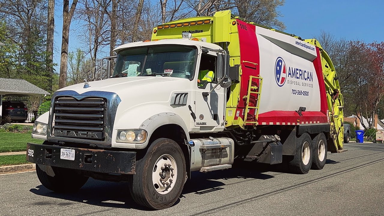 Ex Penn Waste Granite Doing Yard Waste - YouTube