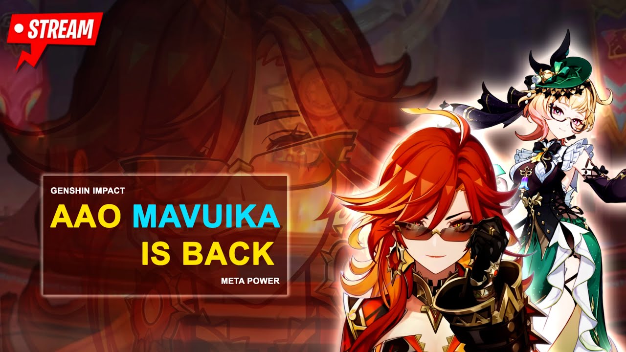 Mavuika is back Genshin impact | MithisLive F2P player - YouTube