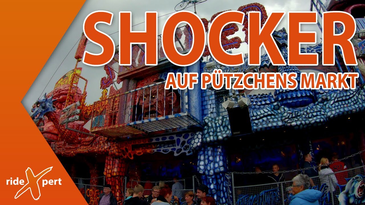 Geisterbahn SHOCKER - Pützchens Markt 2019 - Onride - YouTube
