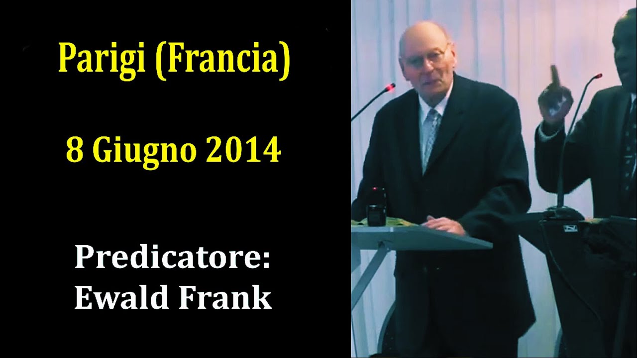 PARIGI (FRANCIA) 8 GIUGNO 2014 - EWALD FRANK - YouTube