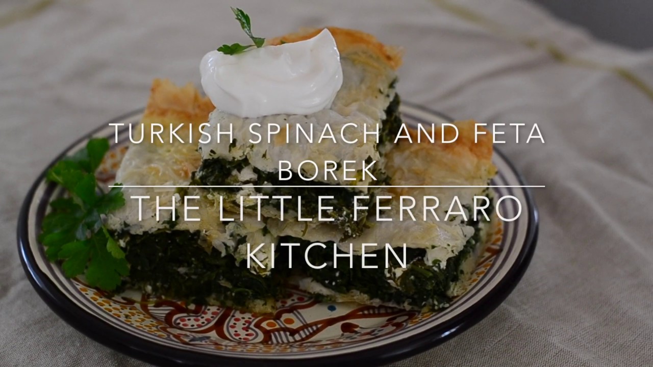 Turkish Spinach Borek (Savory Spinach and Feta Pie) - YouTube