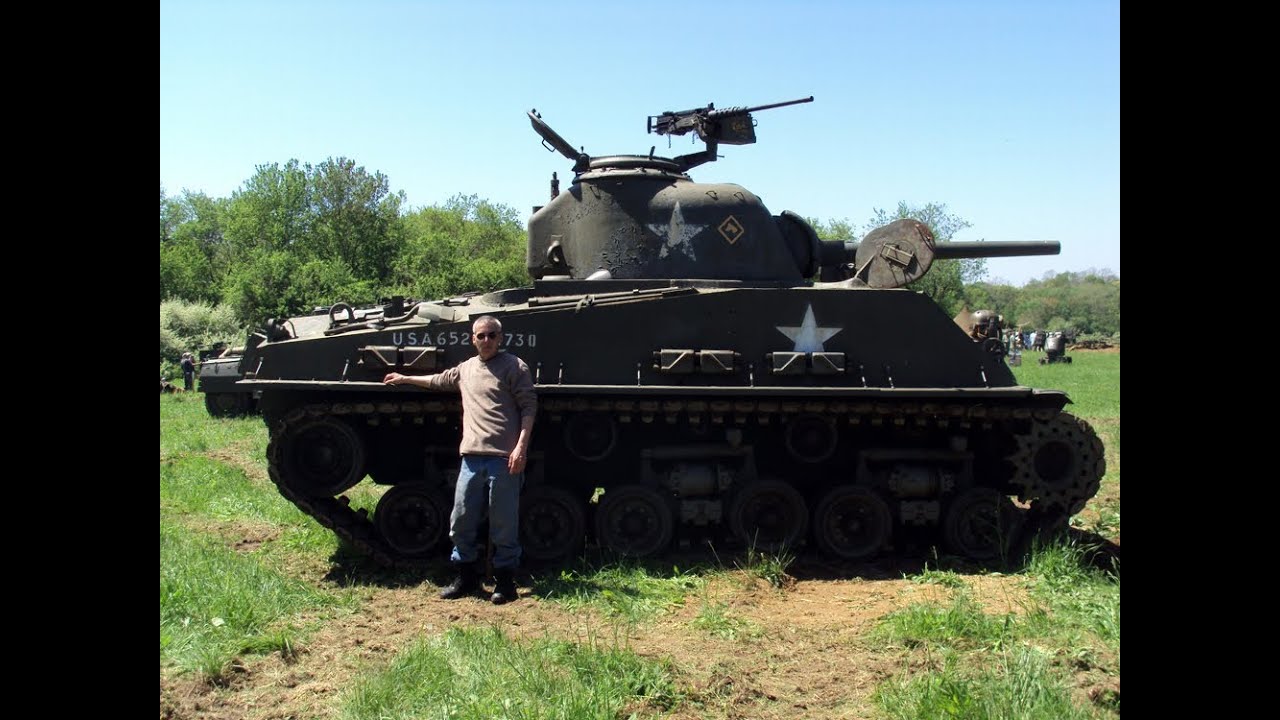 Easy 8 Sherman and M5 Stuart in the wild - YouTube