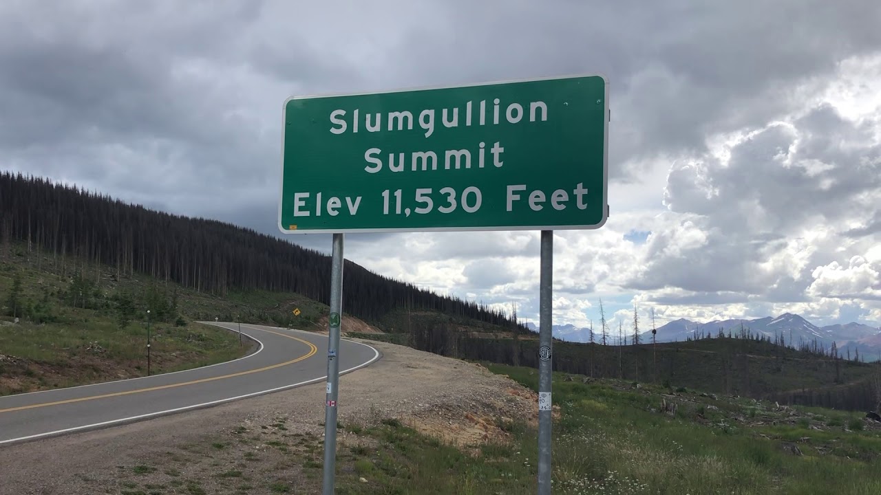 Slumgullion Pass, Colorado - Elevation 11,530 Feet - YouTube