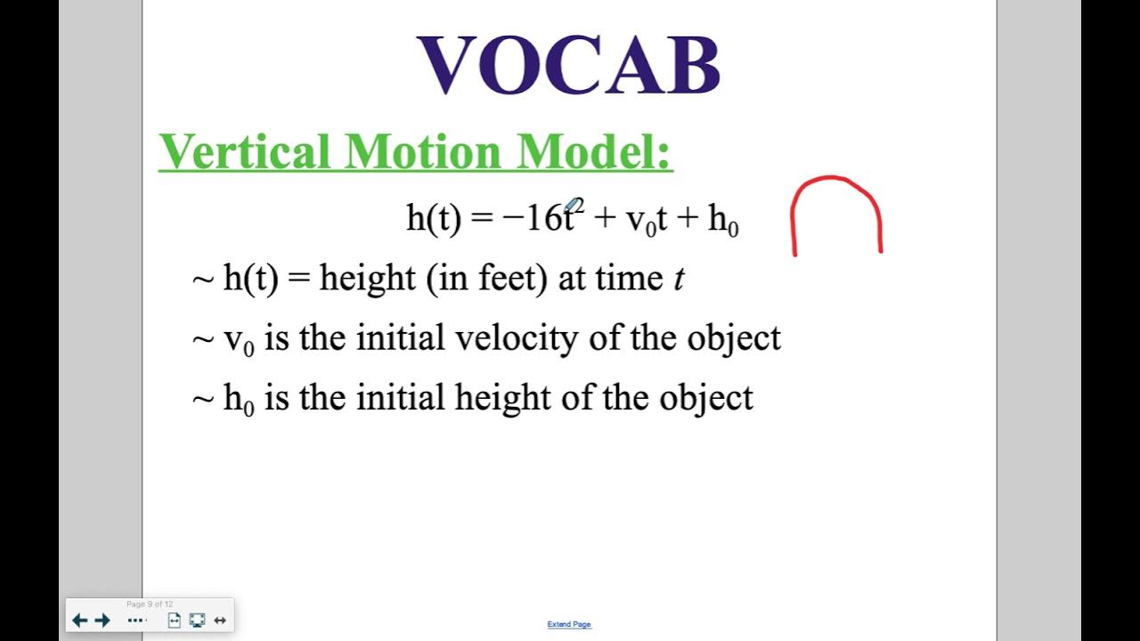 Algebra: Lesson 8-4: Modeling with Quadratic Functions - YouTube