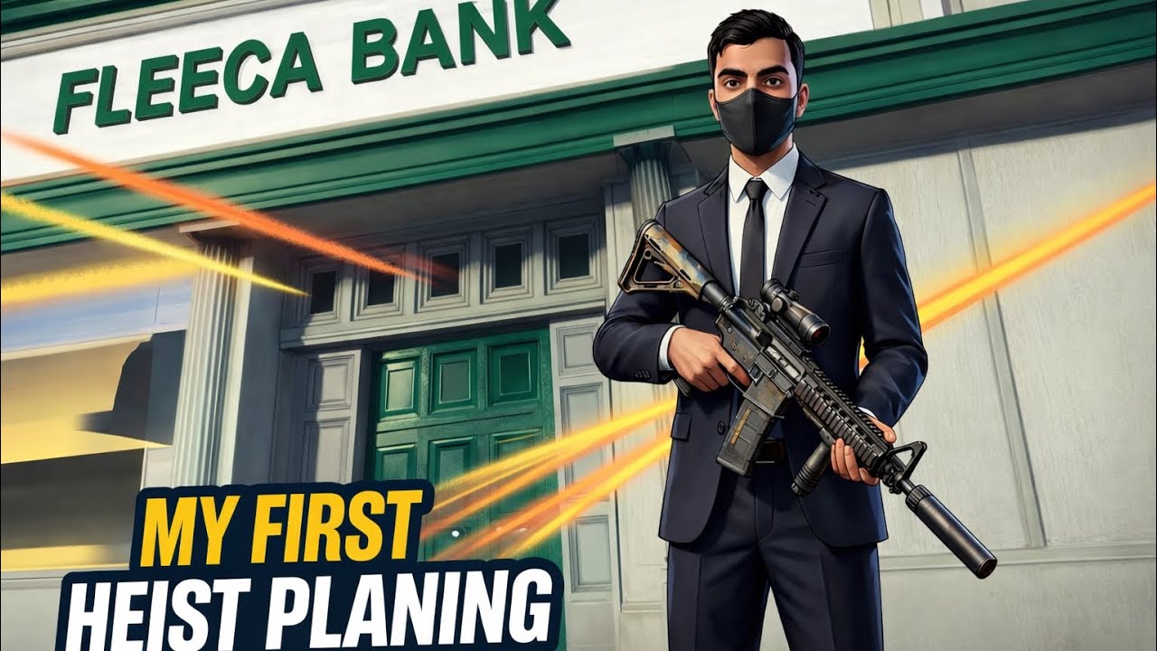 GTA 5 Heist on fleeca bank - YouTube