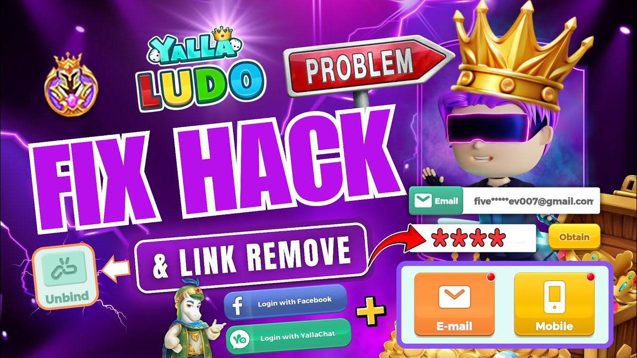 FIX Yalla Ludo Link and Hack PROBLEMS NOW? - YouTube