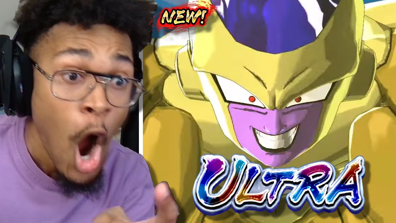 NEW ULTRA Golden Frieza Reveals & Stuff Reaction on Dragon Ball Legends ...